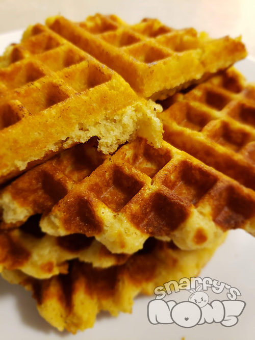 Masa Harina Waffles (Corn Waffles) – Snarfys Noms
